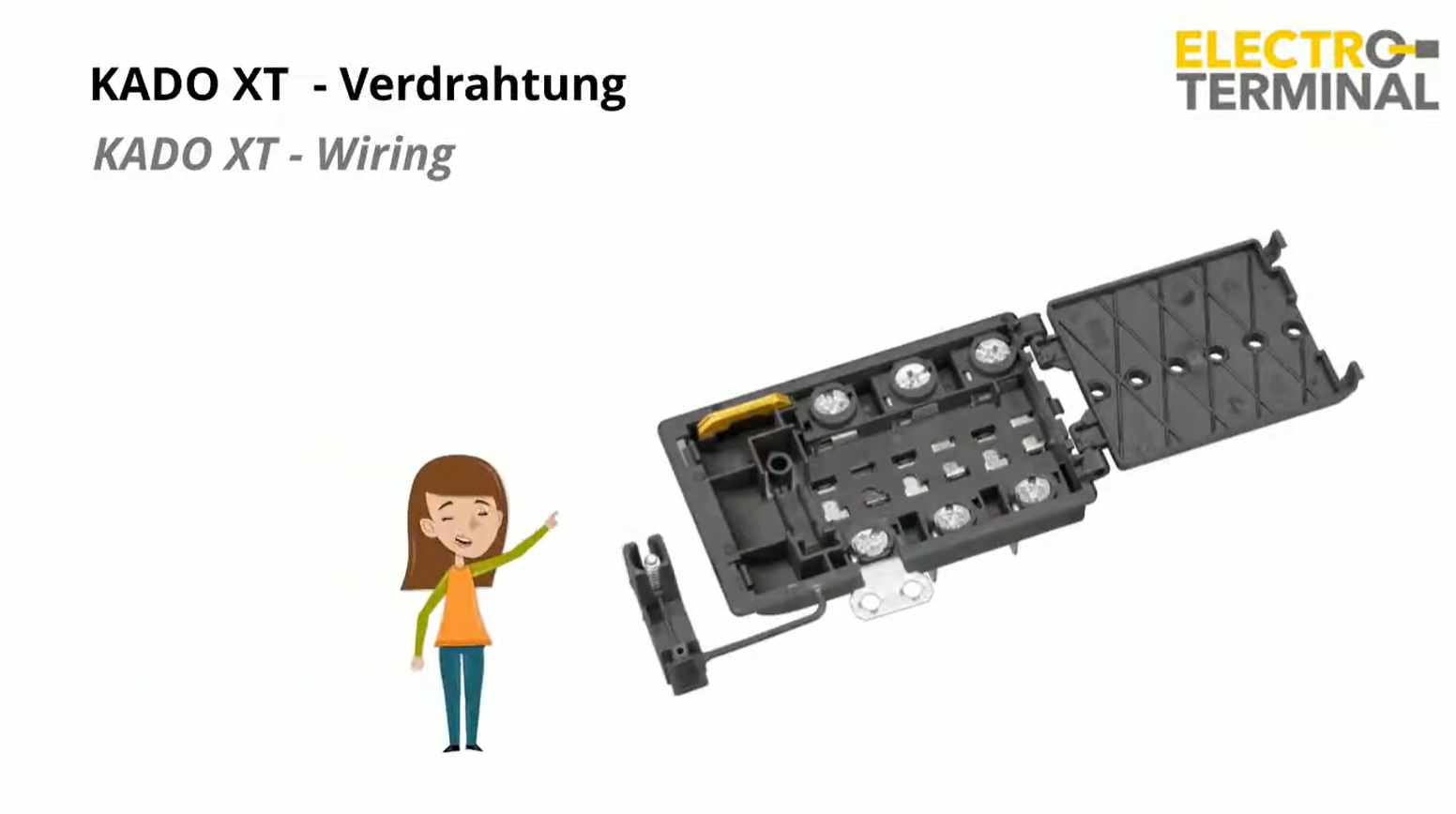 Flat cable connection boxes 3-phase | KADO XT - Electro Terminal
