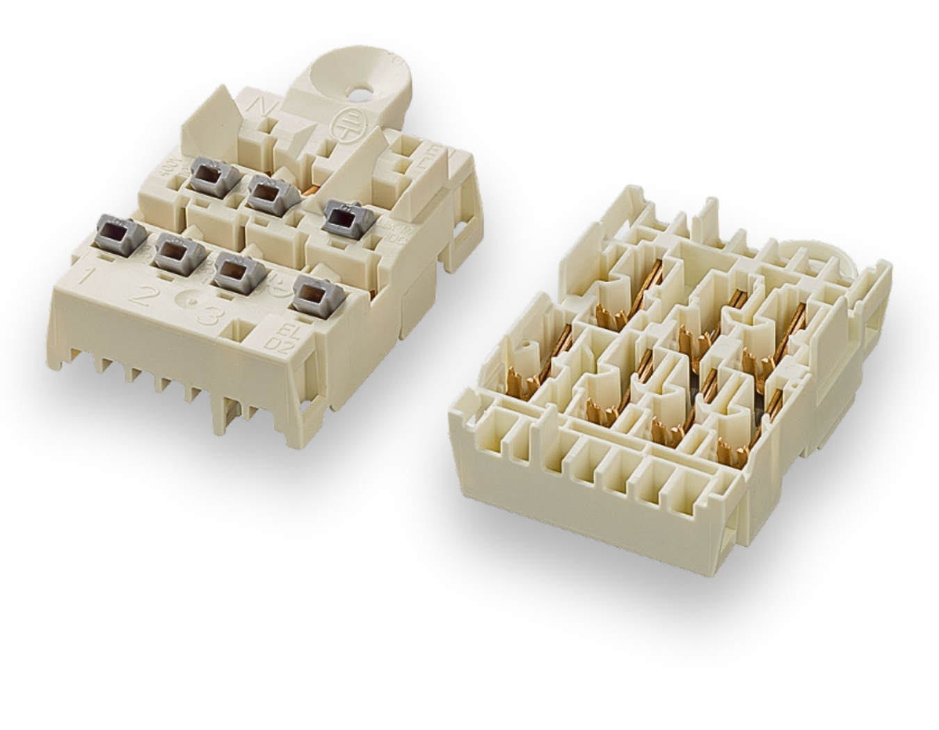 Variable tap for continuous-row lighting wiring systems | LBK 1-7 IDC ...
