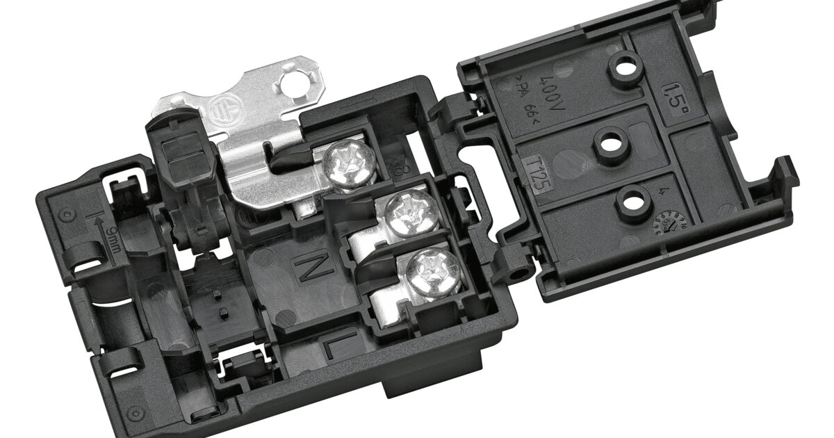 Flat cable connection box 1-phase | KADO Flach - Electro Terminal